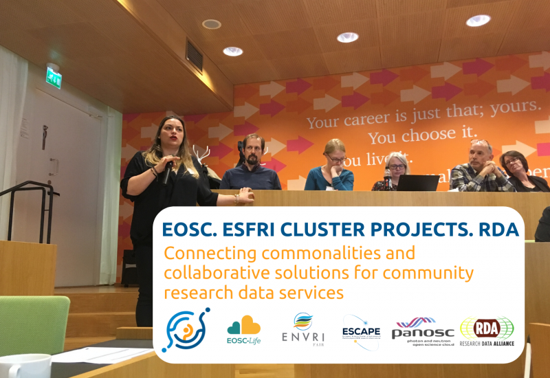 EOSC, ESFRI Cluster Projects, RDA: Connecting commonalities and collaborative solutions for ...